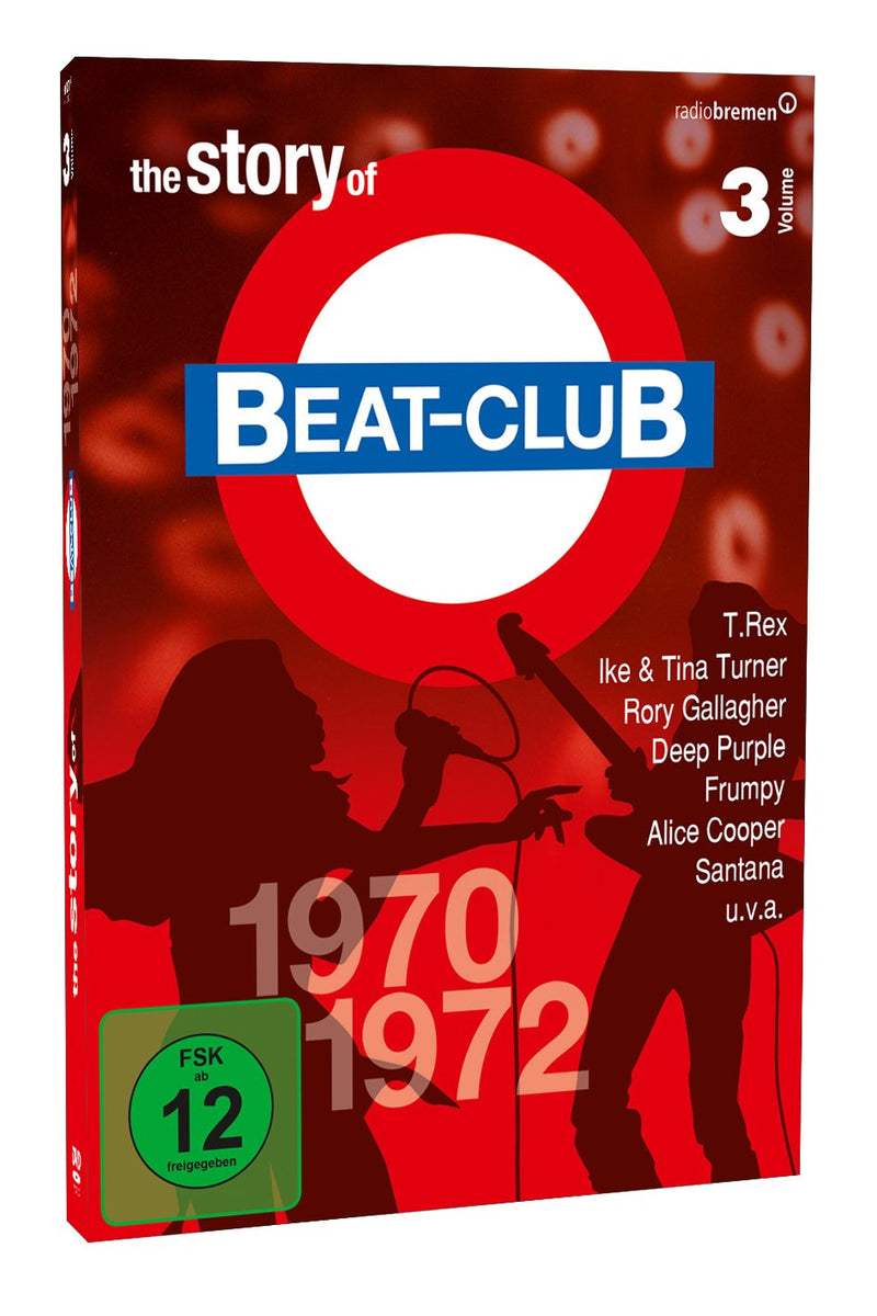 The Story of Beat-Club: 1970 - 1972 (Vol. 3) (8 DVD) – SERIEUM