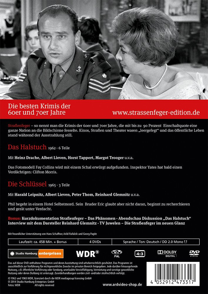 Straßenfeger 02 : Das Halstuch / Die Schlüssel (Francis Durbridge) (4 ...